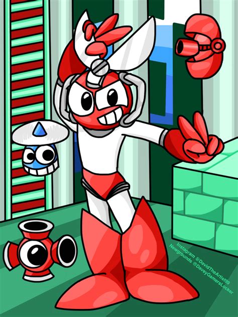 Cut Man By Daveygamerslocker On Newgrounds
