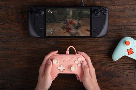 8bitdo Ultimate 2c Trådad Peach