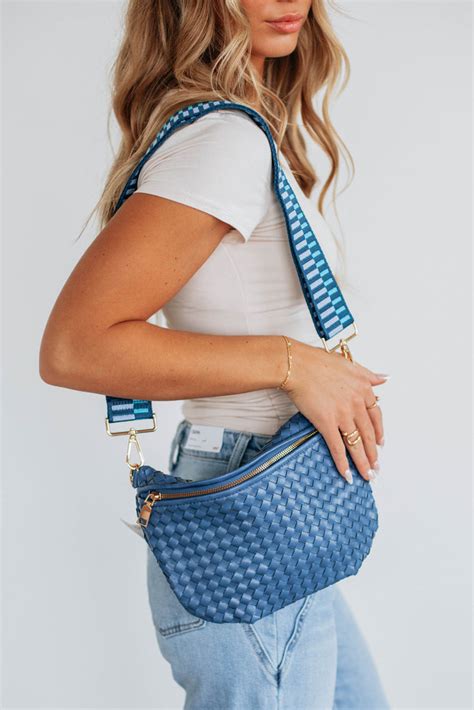 Patsy Bum Bag Steel Blue Wild Oak Boutique