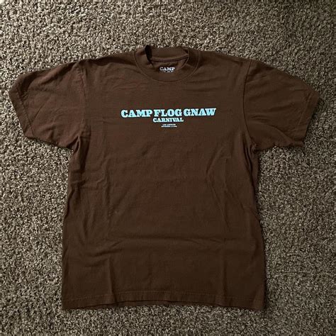 Golf Wang “camp Flog Gnaw” Lineup Shirt Depop