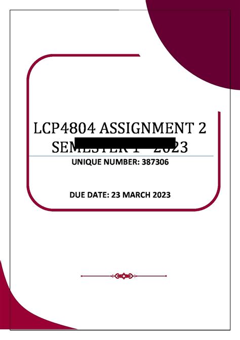 Rrllb81 Assignment Memo Semester 2023 Unisa Unique Number 50 Off