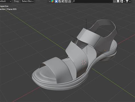 3d Slipper Model Behance