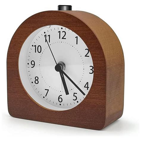 Okwish Wecker Analog Tischuhr Reisewecker Alarm Uhr Clock