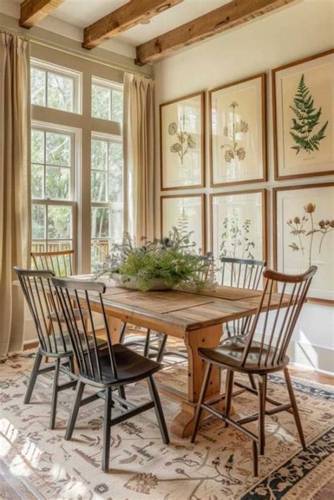 40 Cottagecore Dining Room Ideas For A Cozy And Rustic Space In 2024