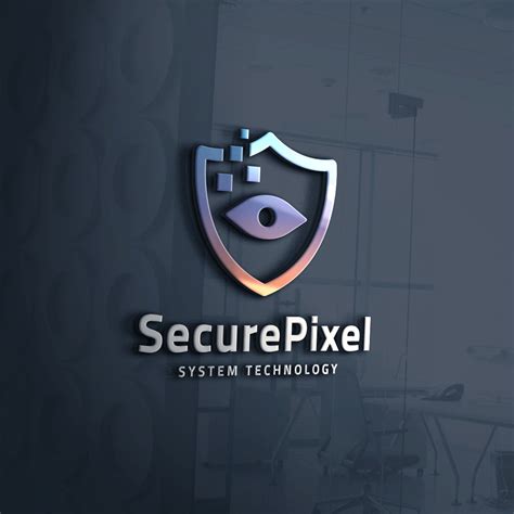 Digital Shield With Eye Logo Masterbundles