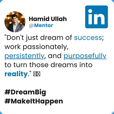 Hamid Ullah On Linkedin Dreambig Makeithappen