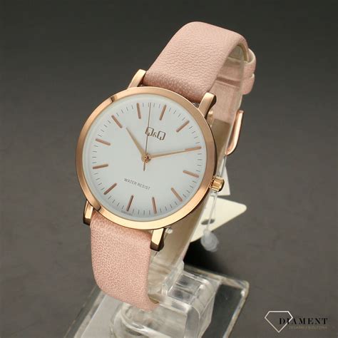 Zegarek Damski Na Pasku Qq Qz87 101 Zegarki Diament Pl
