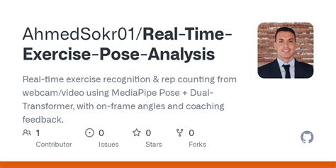 Github Ahmedsokr01real Time Exercise Pose Analysis Real Time Exercise Recognition And Rep