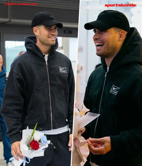 Carlos Alcaraz Has Arrived In Seoul Sportskeeda Tennis Facebook