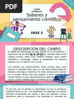 Campo Saberes Y Pensamiento Cientifico Fase 6 Pdf Conocimiento