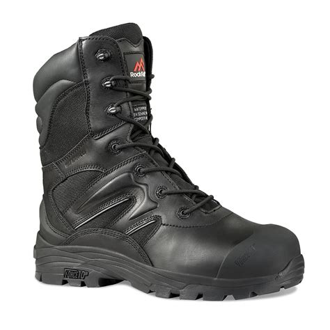 Rock Fall Rf4500 Titanium High Leg Waterproof Safety Boots