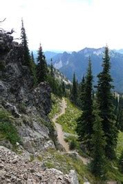Pacific Crest Trail Chinook Pass Entry Washington Long Distance