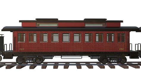 Steam Train 3d Model Turbosquid 2061486