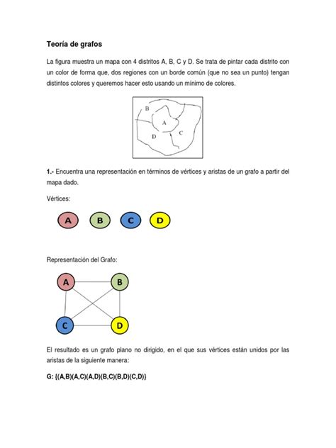 Teoría De Grafos Pdf Teoría De Grafos Vértice Teoría De Grafos