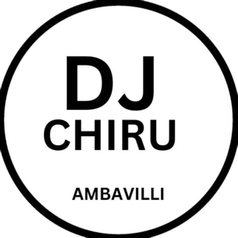 Chiru Dj Chirudj • Threads Say More