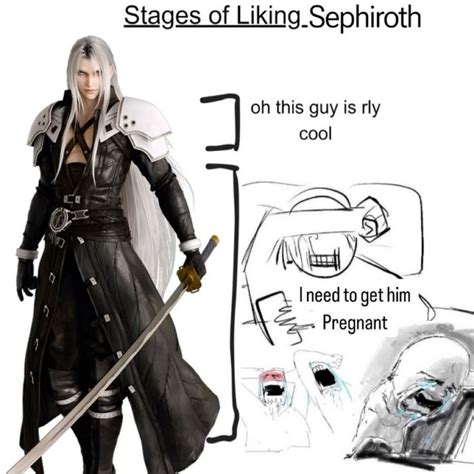 Sephiroth Final Fantasy Sephiroth Final Fantasy Funny Final Fantasy