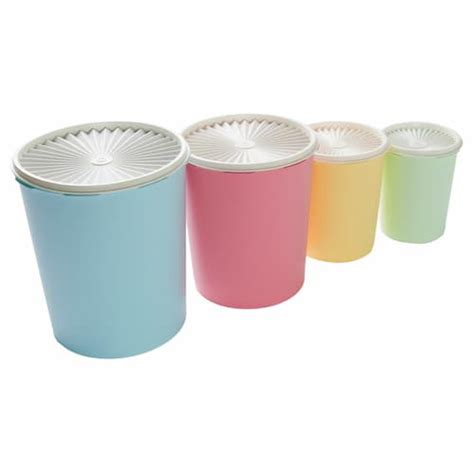 Tupperware® 8 Piece Heritage Stacking Canister Set Money Saving Mom®