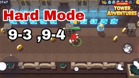 stage 9 3 9 4 hard mode cookierun tower of adventures youtube
