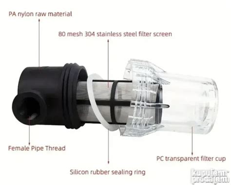 Filter Pvc Za Ibc Cisterne 1000lvodovodnu Mrežu Kupujemprodajem