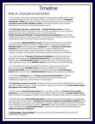 Bully Pulpit Voter Registration Week Pitch Presentation Pdf