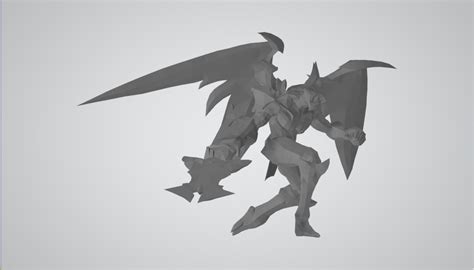 Stl File Aatrox 3d Figure League Of Legends 🎨 ・3d Printable Model To