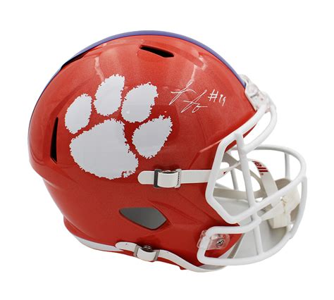 Miles Murphy Signed Clemson Tigers Speed Full Size Ncaa Helmet Radtke