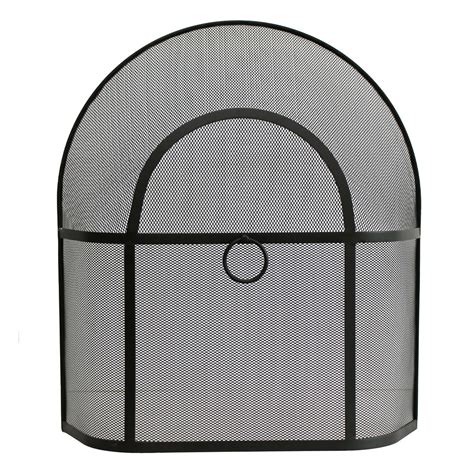 Mansion Curved Fire Guard Black Charlies