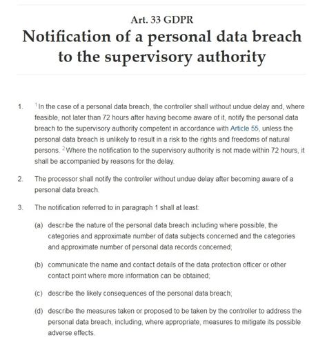 Breach Notification Policy Template
