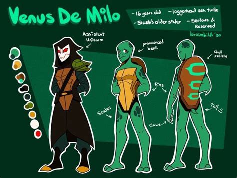 Rottmnt Turtles X Humanmutant Oc About Venus Teenage Mutant Ninja