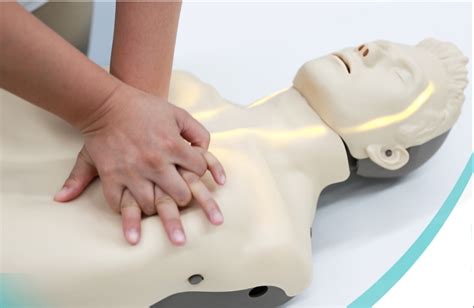หุ่นจำลองสำหรับการช่วยฟื้นคืนชีพ หุ่น Cpr แบบครึ่งตัวมีไฟแสดงสถานะ หุ่น Cpr มีไฟขึ้นที่หัว