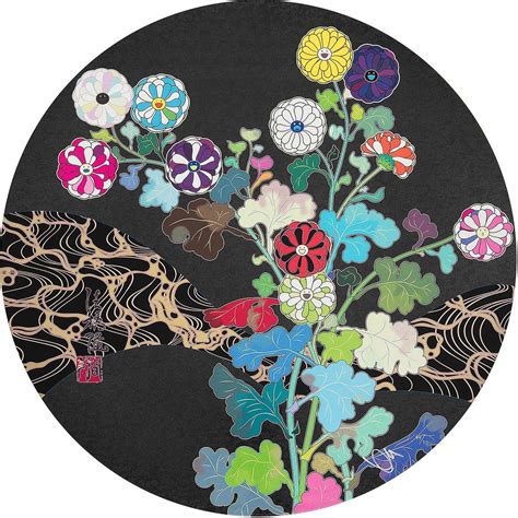 Takashi Murakami Kansei Wildflowers Glowing In The Night Limited