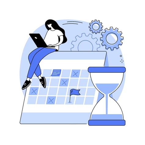 Premium Vector Deadline Abstract Concept Vector Illustration