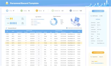Employee Personnel Templates