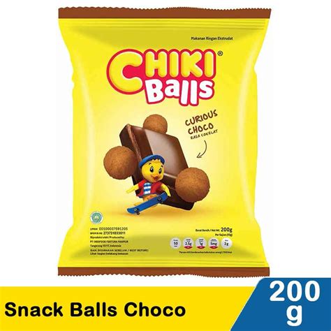 Jual Chiki Snack Balls Choco 200g Shopee Indonesia