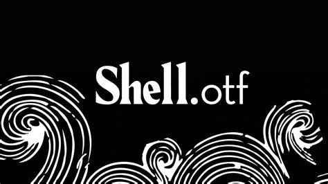 Shell Typography On Behance