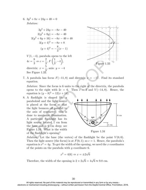 Pre Calculus Grade 11 Learners Module Senior High School Pdf