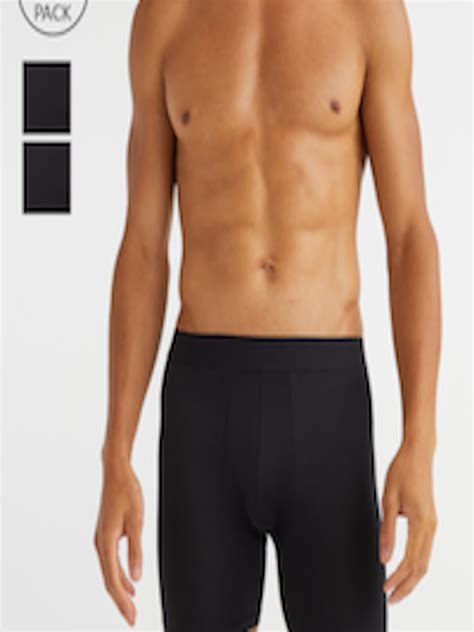 Buy Handm Men Black 3 Pack Sports Trunks Trunk For Men 19334434 Myntra
