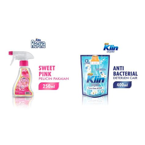 Jual Rapika 5in1 Botol 250ml Sweet Pinkso Klin Liquid 400ml Power