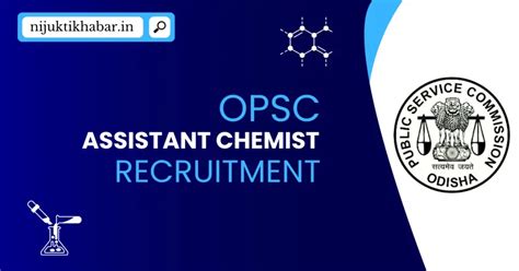Opsc Assistant Chemist Recruitment 2024 Apply Online For Assistant