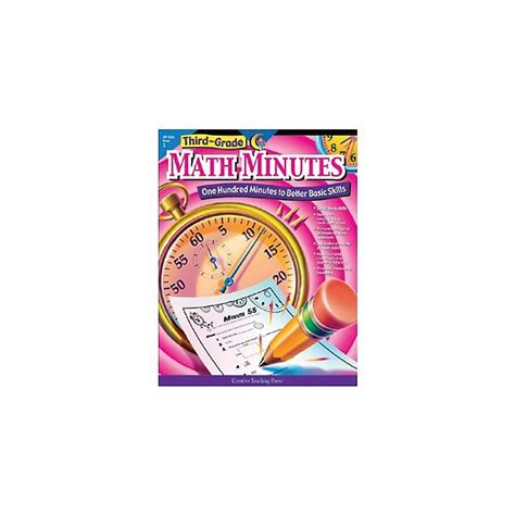 Third Grade Math Minutes Resource Book Image 1