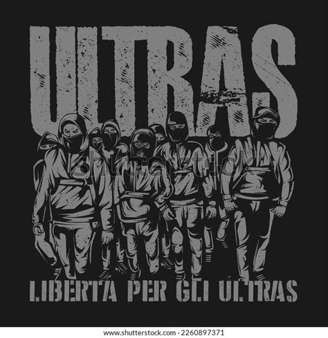 Football Hooligan Soccer Supporter Ultras Hand Stock Vector Royalty Free 2260897371 Shutterstock