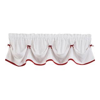 Saturday Knight Kate Window Valance Berry 58x13 58x13