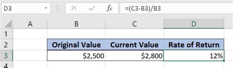 Discover How To Find The Rate Of Return In Excel Excelchat