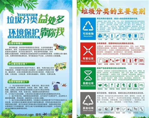 垃圾分类标语素材图片下载 素材编号09109299 素材天下图库