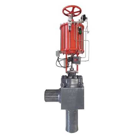 High Pressure Angle Control Valve Feedwater System Control Valve