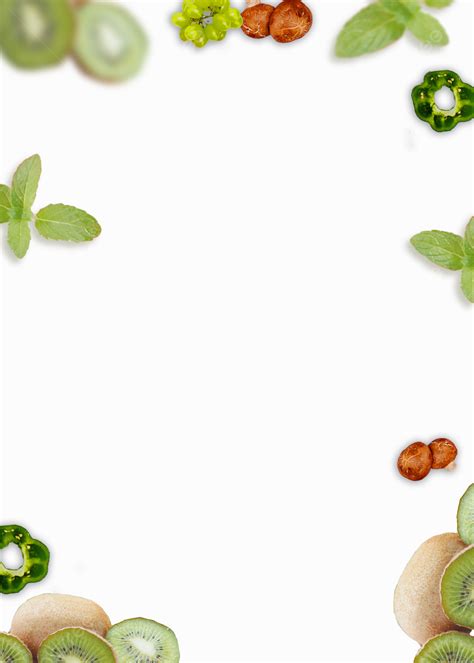 Creative Green Simple Fruit Background Creativity Green Simple