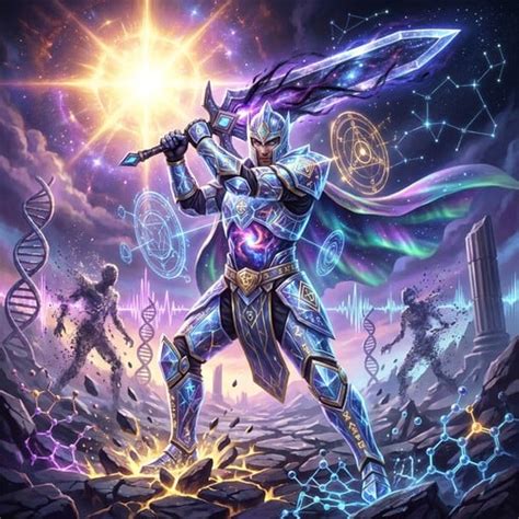 Free Cosmic Warrior Strike Image Warrior Fantasy Armor Download