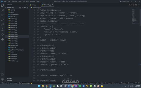 Instructor Python مستقل
