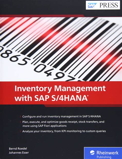 Buy Inventory Management With Sap S 4hana The Comprehensive Guide