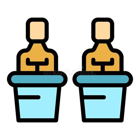 Sex Education Speaker Icon Vector Flat Stock Illustration